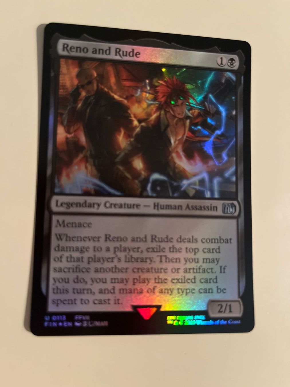 1 x Reno and Rude - FOIL - Magic: The Gathering - MtG (Gebraucht) in ...