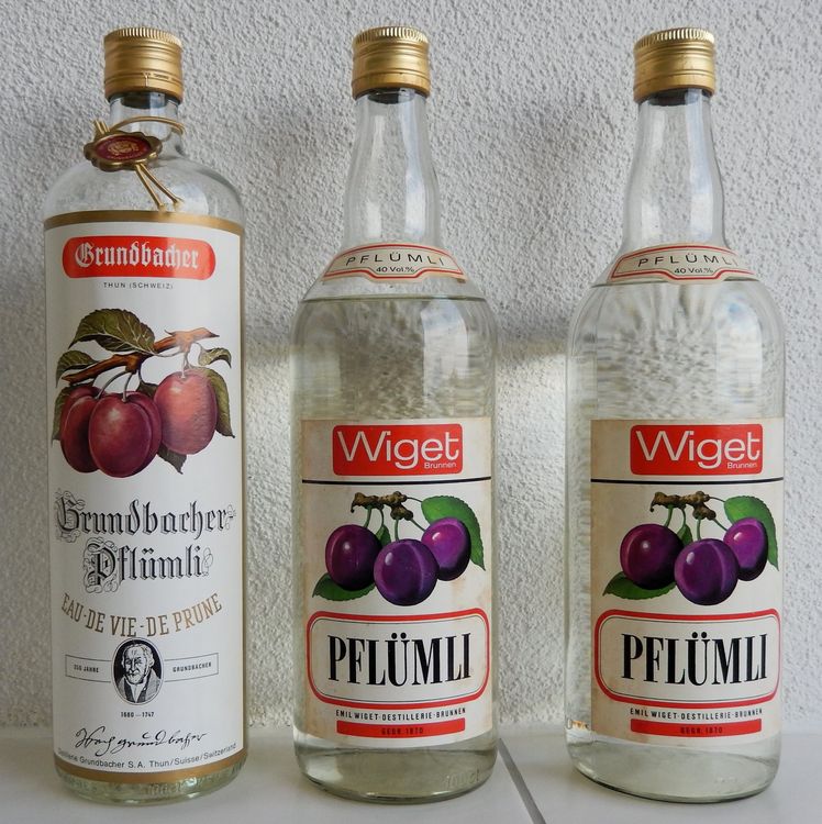 3Fl. Pflümli alt Kellerfund ab 10Fr. | Kaufen auf Ricardo