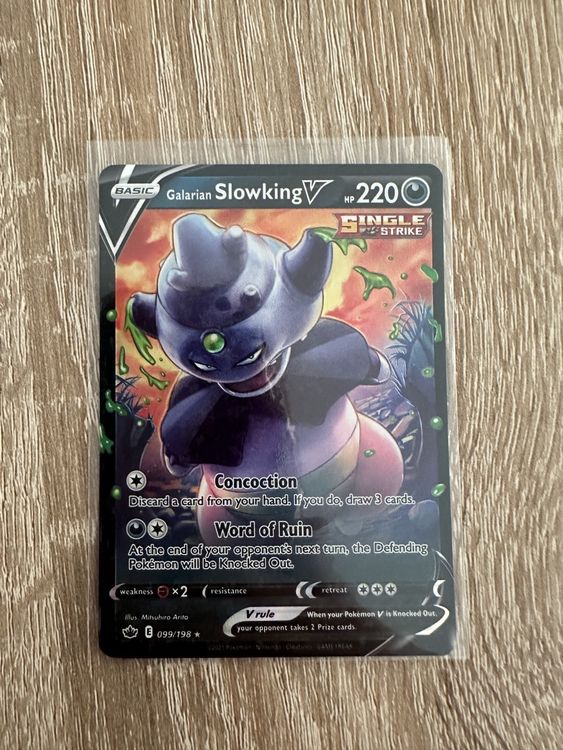 Pokemon Galarian Slowking V (Neu (gemäss Beschreibung)) in Bissone für ...