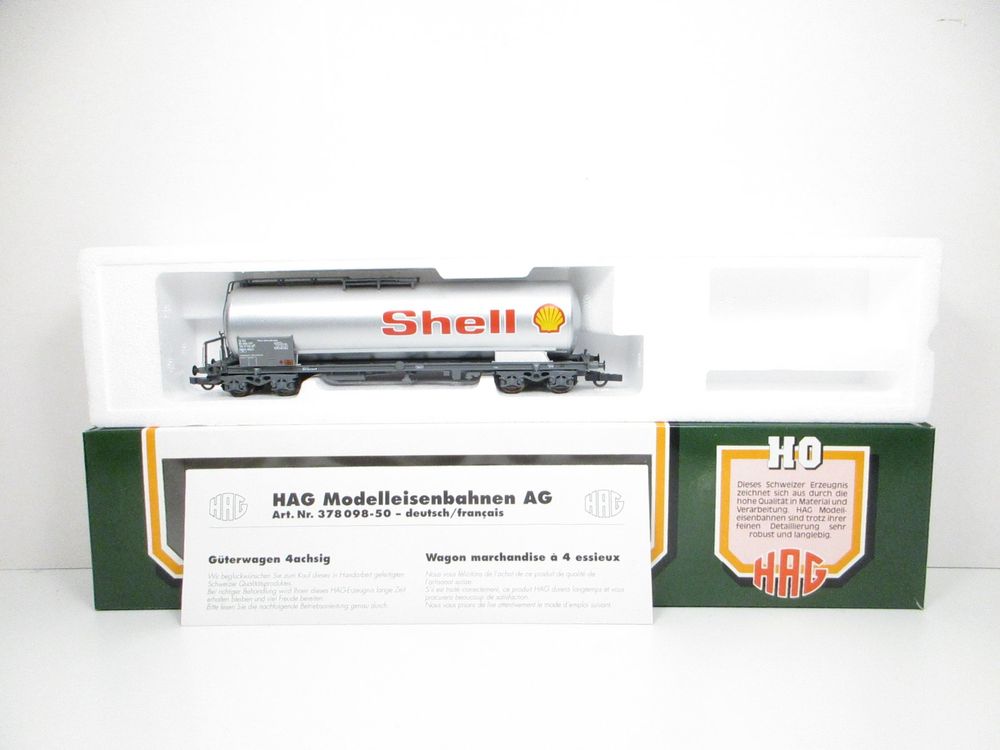 HAG H0 382 SBB Kesselwagen SHELL Uahs (AC) (Gebraucht) in Olten für CHF 75 – mit Lieferung auf ...
