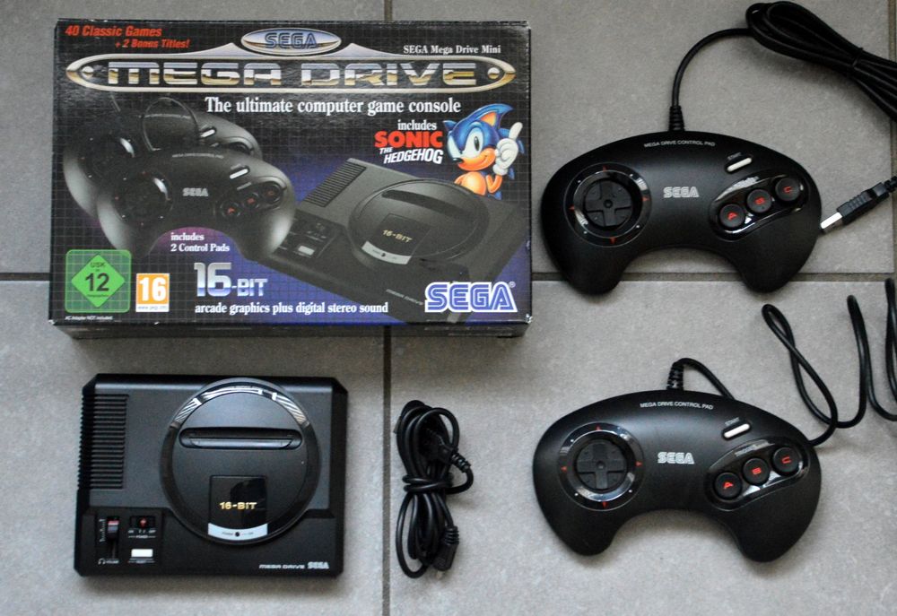 Sega Mega Drive Mini - 40 Games (Gebraucht) in Collonges für CHF 110 ...