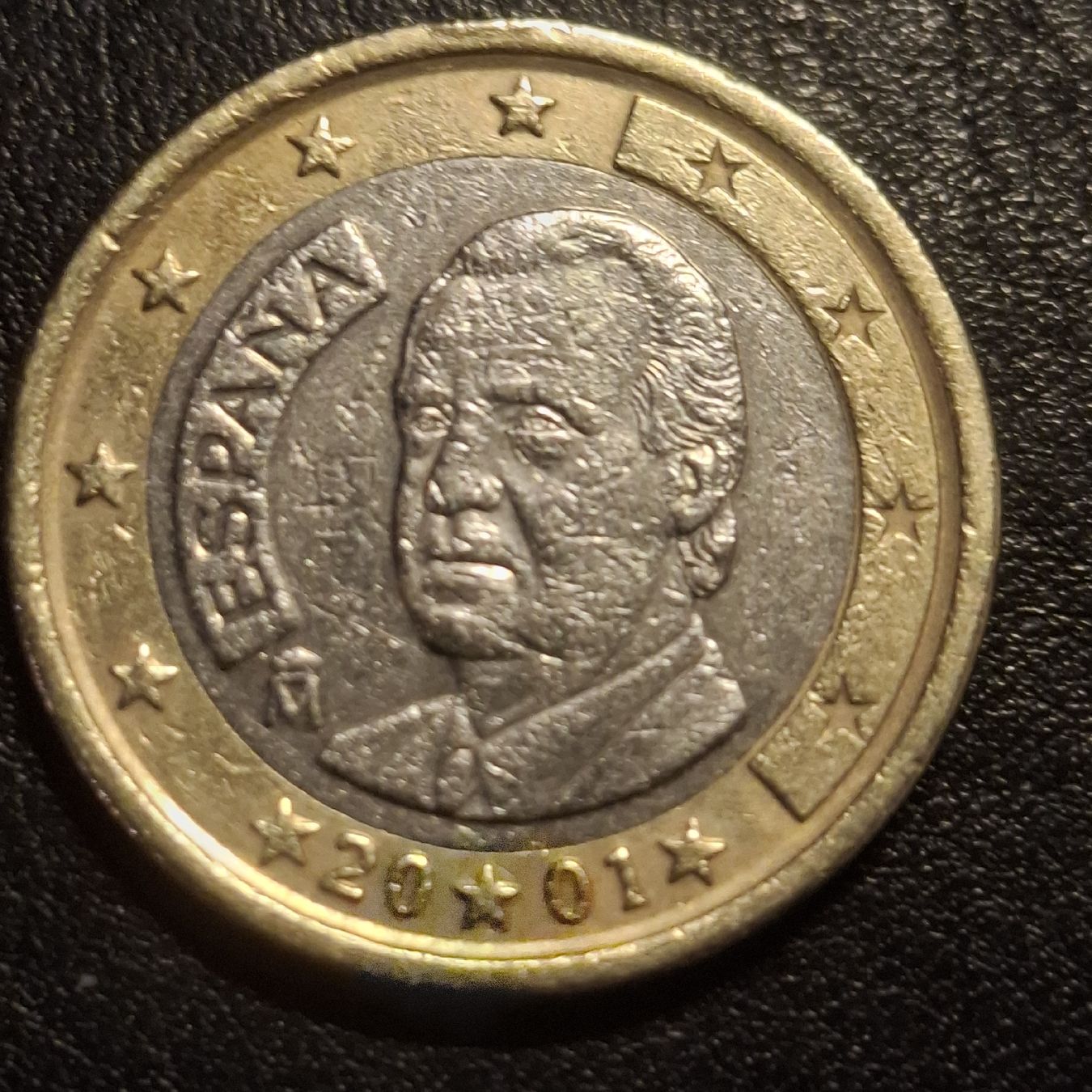 Pièce rare : 1 Euro Espagne 2001 - Juan Carlos Ier! (D'occasion) à ...