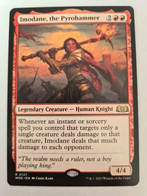 Imodane, the Pyrohammer, WOE-0137 | Kaufen auf Ricardo