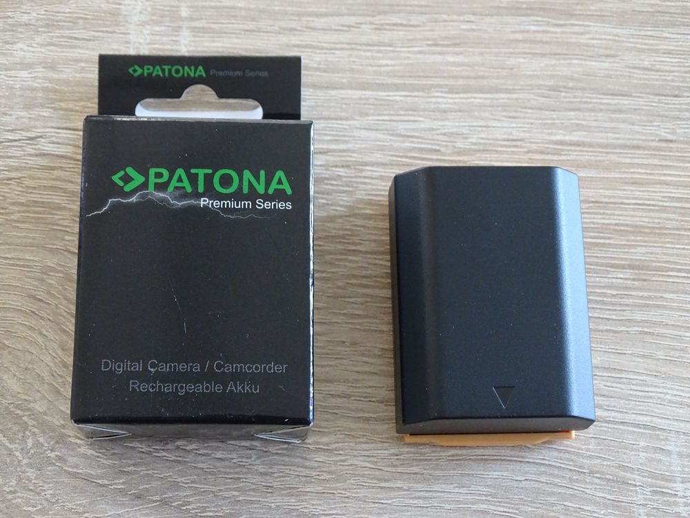 Akku Patona Premium NP-FZ100 2400mAh Li-ion (für SONY) *NEU* (Neu und originalverpackt) in ...