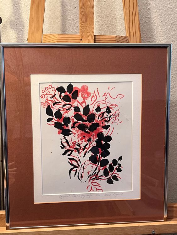 Marc Chagall Original Farblithographie, gerahmt, einzigartig (Gebraucht) in Basel für CHF 475 ...