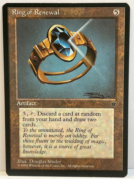 Magic The Gathering - Ring of Renewal (Gebraucht) in Reinach BL für CHF ...