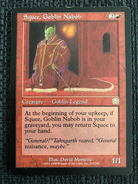 Mtg Squee, Goblin Nabob | Kaufen auf Ricardo