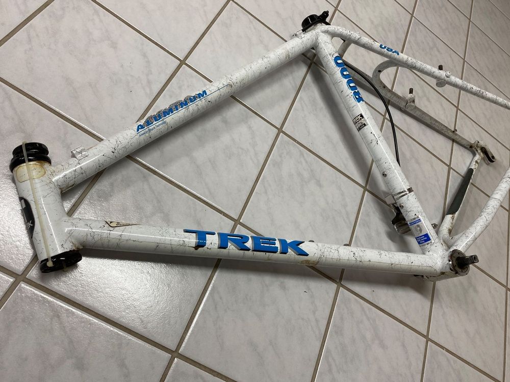 Retro Mtb TREK 8000 Aluminium Rahmen Kult im Mamor Lack | Kaufen auf ...