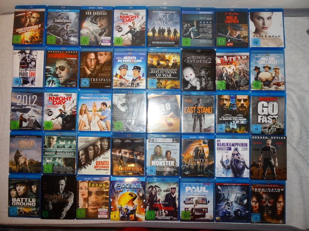 160 Blu Rays Sammlung TOP Filme | Kaufen auf Ricardo