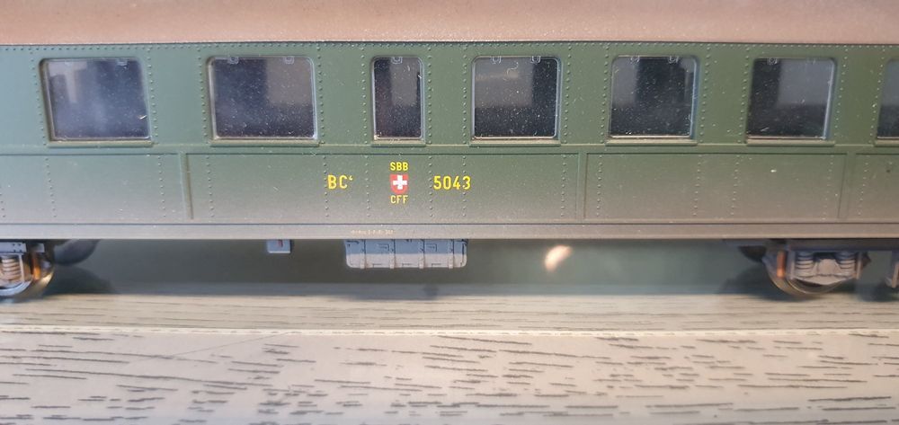ROCO:AC: 3 X SBB PERSONENWAGEN GRÜN GEALTERT (Gebraucht) in Biglen für ...