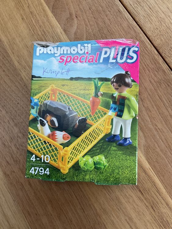 Playmobil Special Plus Meerschweinchen Gehege 4794 komplett | Kaufen ...