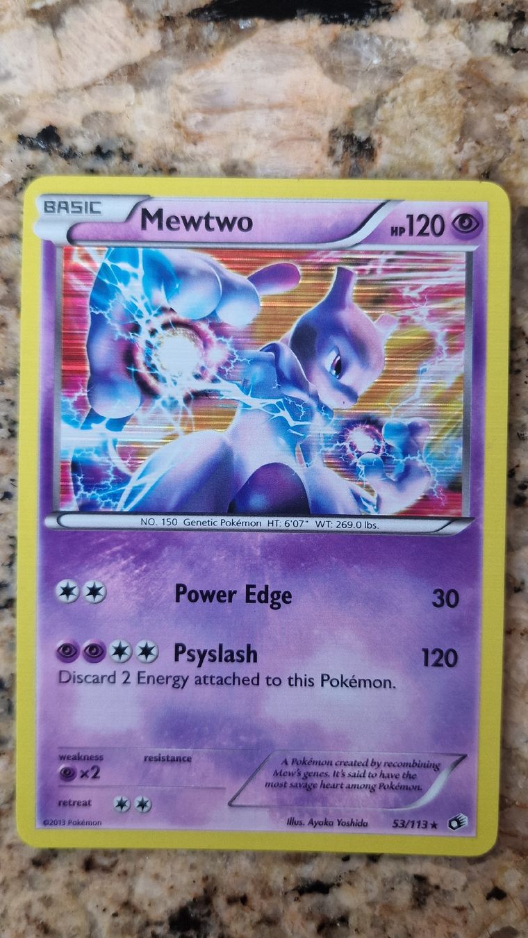 Mewtwo [Holo] #53 – Pokémon Legendary Treasures (Neu (gemäss ...