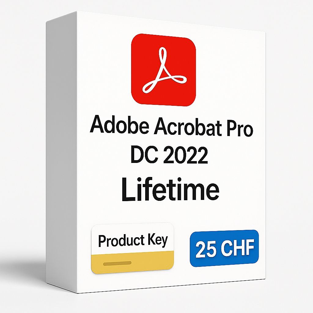 Adobe Acrobat Pro DC 2022 - LIFETIME | 1 PC (Windows) (Neu (gemäss ...