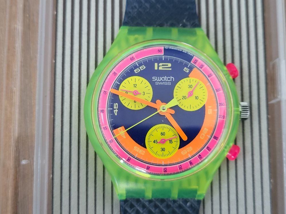 SWATCH CHRONO SCJ101 GRAND PRIX NEU (Neu und originalverpackt) in Lommiswil für CHF 199 – mit ...