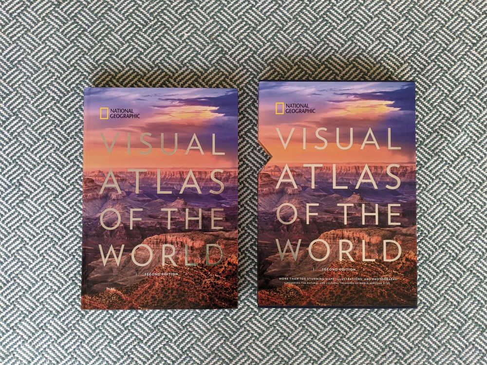 Buch - A Visual Atlas of the World National Geographic (Gebraucht) in ...