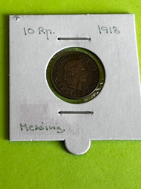 Räppler 10 Messing 1918 (Gebraucht) in Bassersdorf für CHF 15 – mit ...