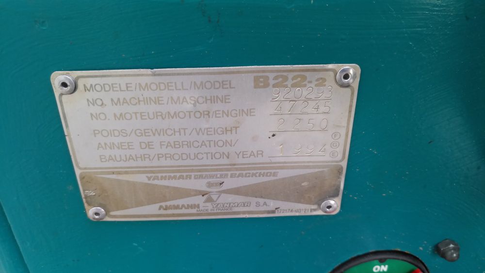 Yanmar B22-2 Bagger | Kaufen auf Ricardo