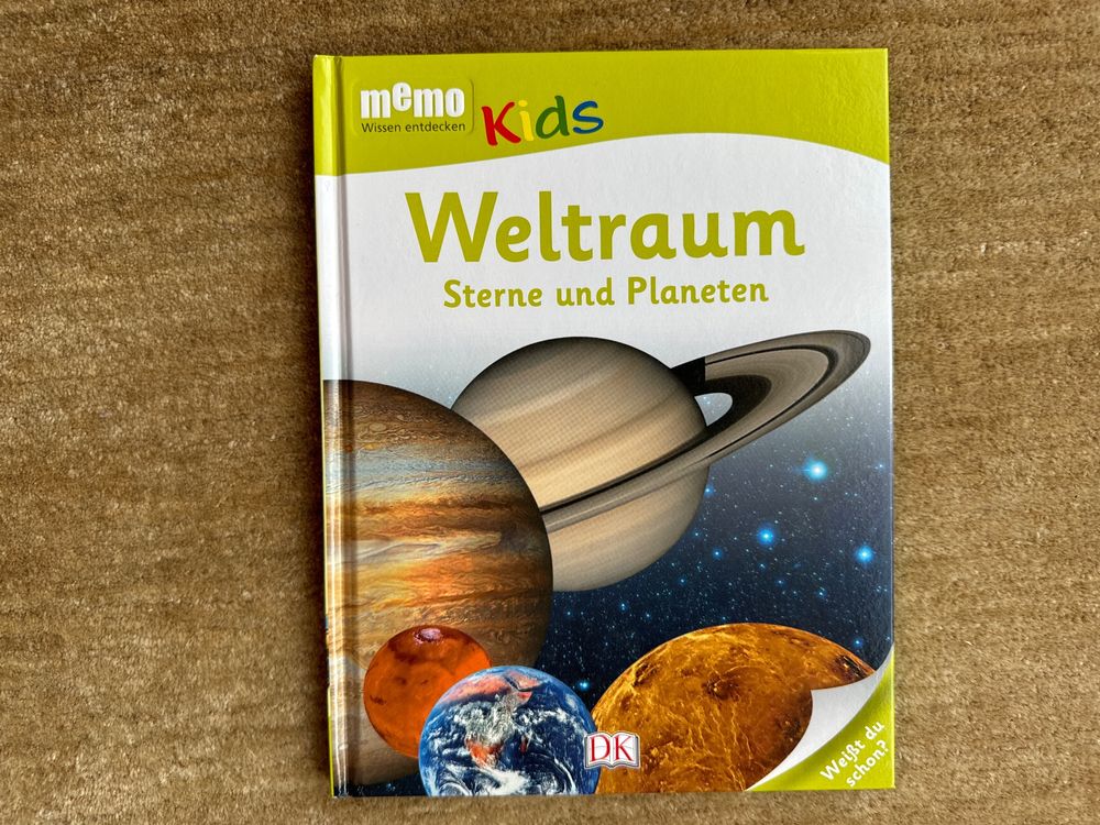 Weltraum Sterne und Planeten - Memo Wissen entdecken kids (Neu (gemäss Beschreibung)) in Aarau ...