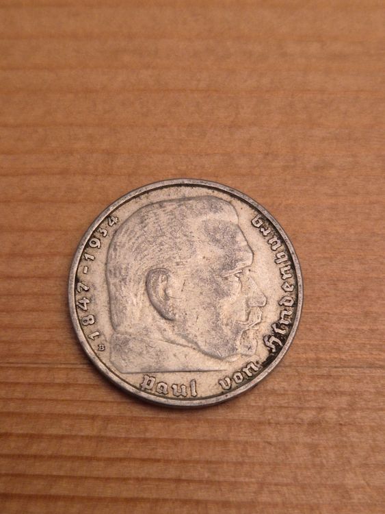 DE-2 R-Mark D-Reich 1938/B Silber Zustand gemäss Bilder (Gebraucht) in Oberuzwil für CHF 6 – mit ...