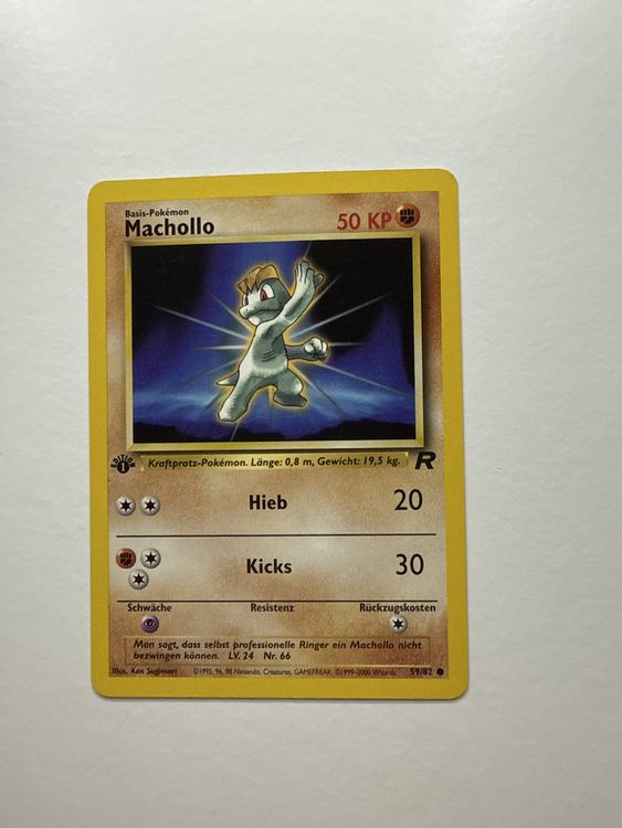 Machollo First Edition Team Rocket (Gebraucht) in Chur für CHF 1 – mit ...