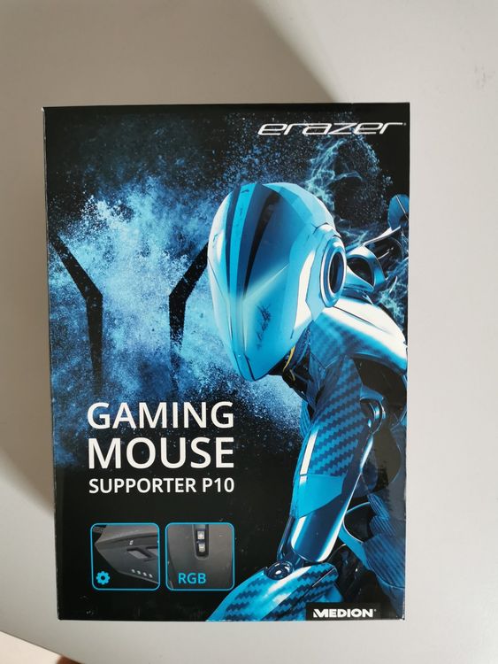 Medion Supporter P10 Gaming Mouse Maus RGB 6400 DPI | Kaufen auf Ricardo