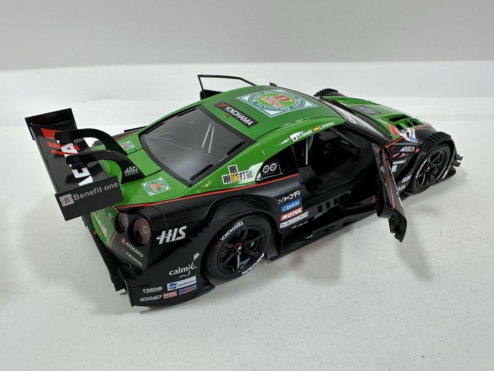 Nissan GT-R Super GT500 1:18 ADVAN, Okayama, inkl.OVP, EBBRO (Neu und originalverpackt) in ...