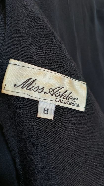 Vintage schwarzer Jumpsuit von Miss Ashlee California (Neu (gemäss ...
