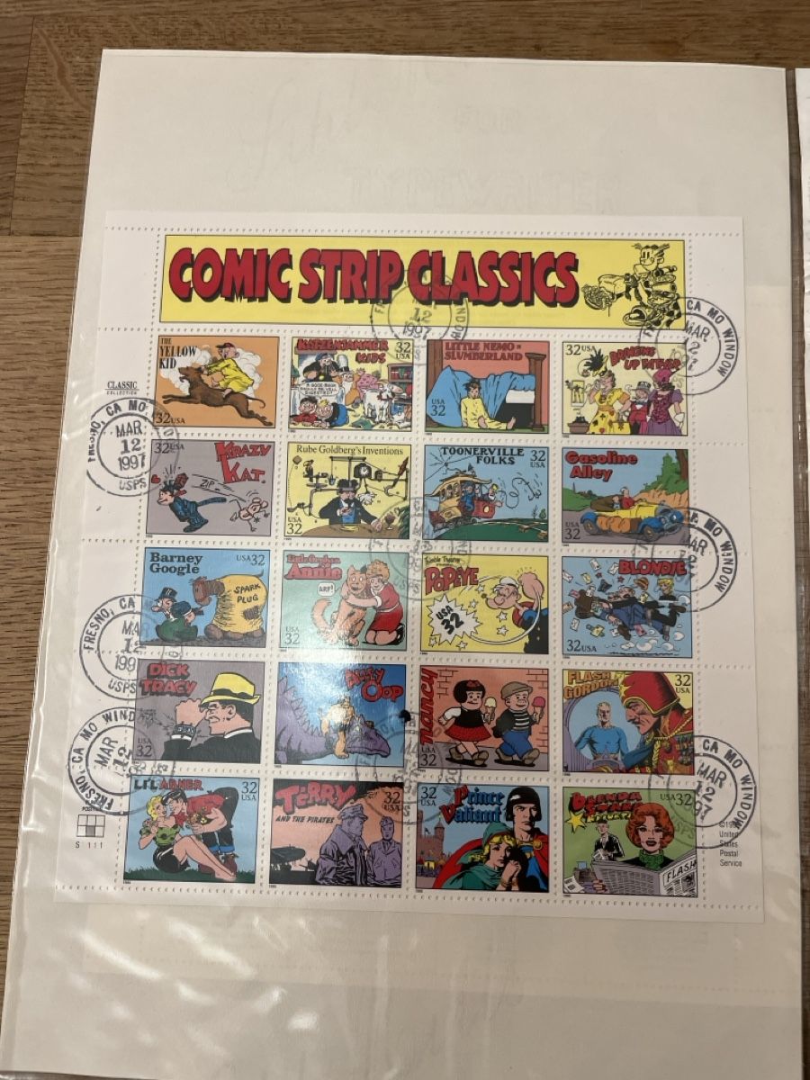 Comic Strip Classics, US Briefmarken, Vintage, Top Zustand! (Neu ...