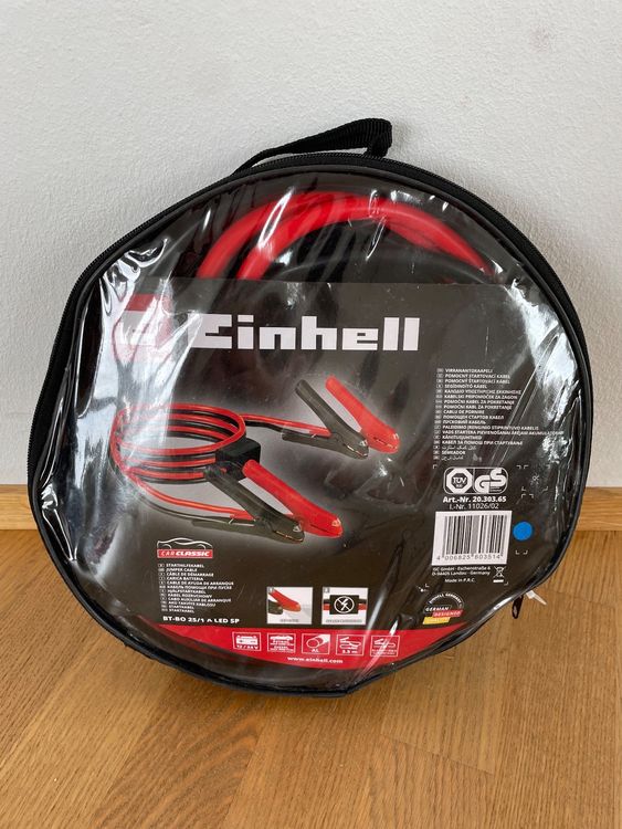 Starthilfe Einhell BT-BO 25/1 A LED Überbrückungskabel (Gebraucht) in ...