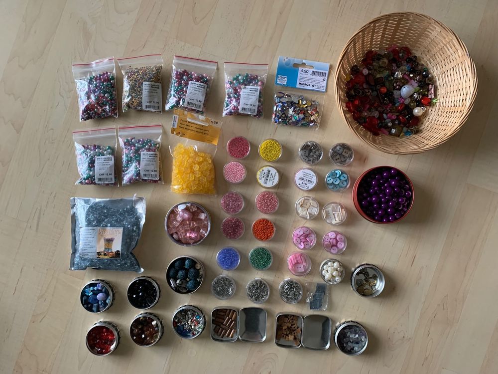 Perlen zum Basteln, Dekorieren | Kaufen auf Ricardo