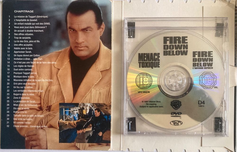 STEVEN SEAGAL - MENACE TOXIQUE (AGENT FEDERAL IL SE BAT SEUL (D ...