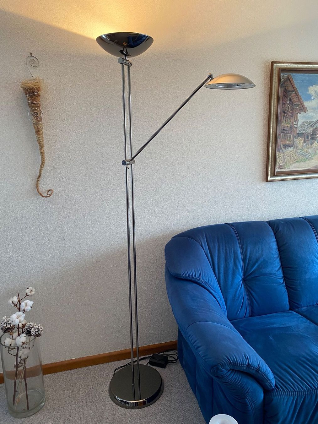Stehlampe Vintage chrome (Gebraucht) in Arlesheim für CHF 29 – nur Abholung auf Ricardo kaufen