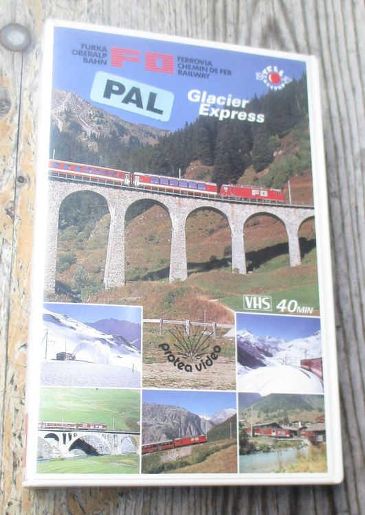 VHS Film , Furka Oberalp Bahn, Glacier Express (Gebraucht) in Oeschgen für CHF 1 – mit Lieferung ...