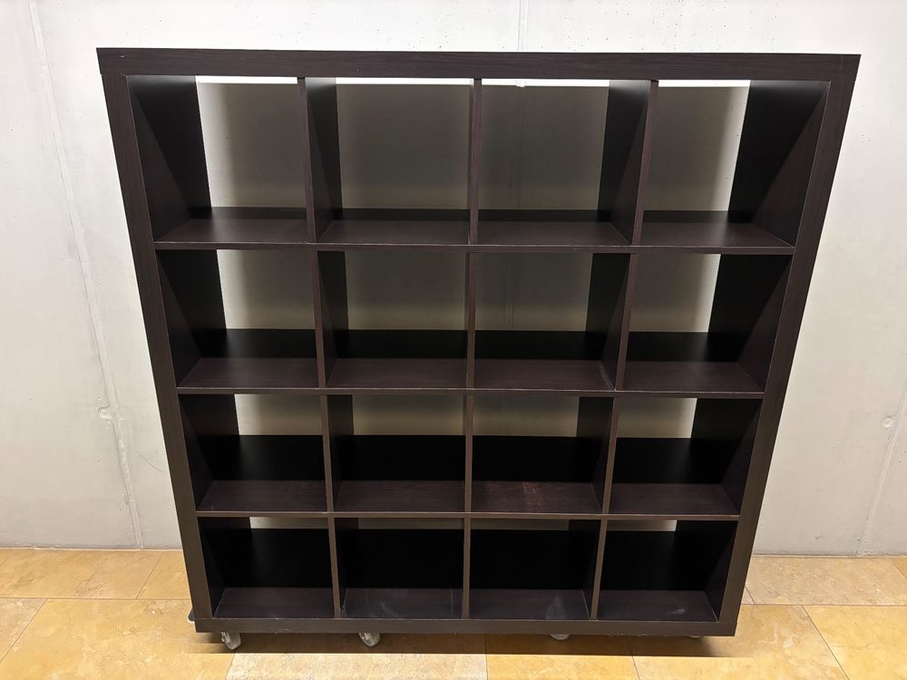 Regal Kallax / Expedit 4x4 schwarz (Gebraucht) in Rheinfelden für CHF 3 ...
