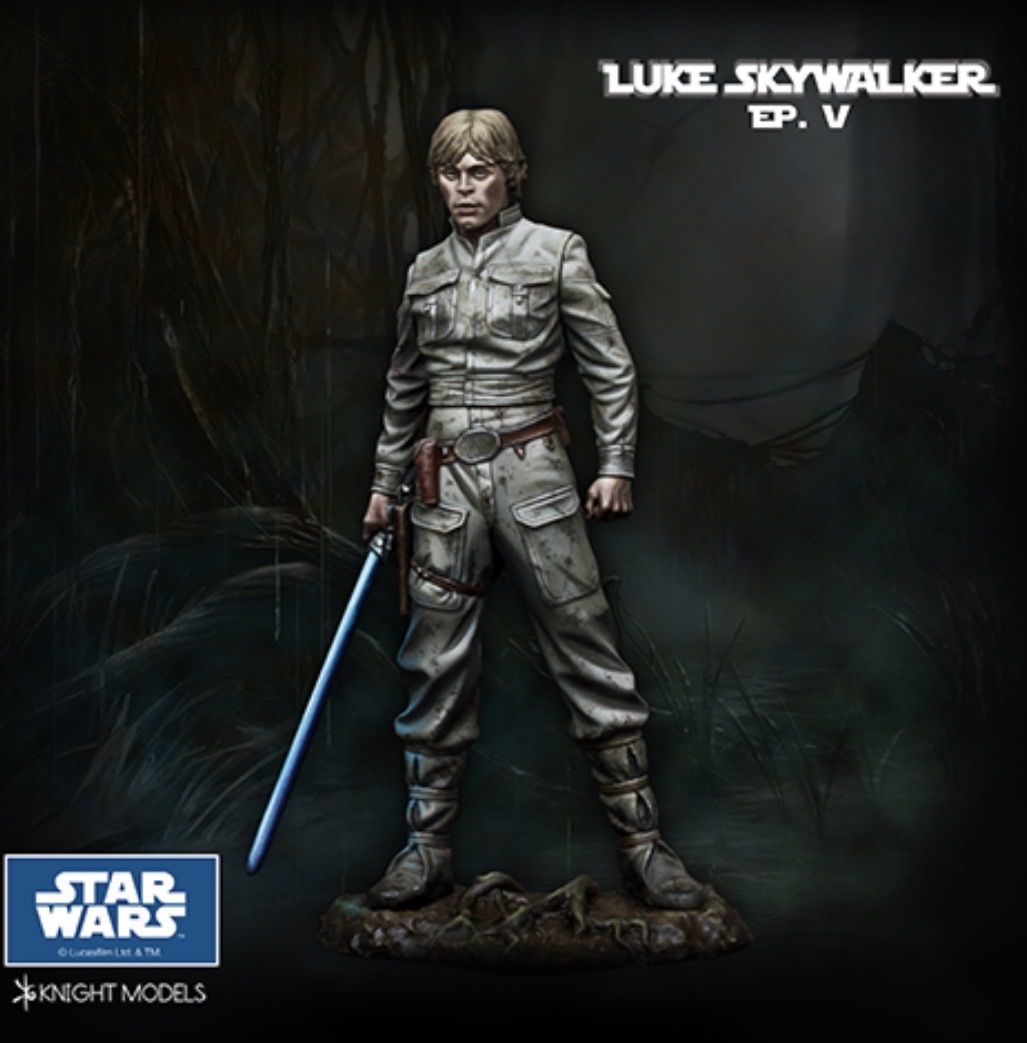 Luke Skywalker - Knight Models Miniature - Still Sealed! (Neu und ...