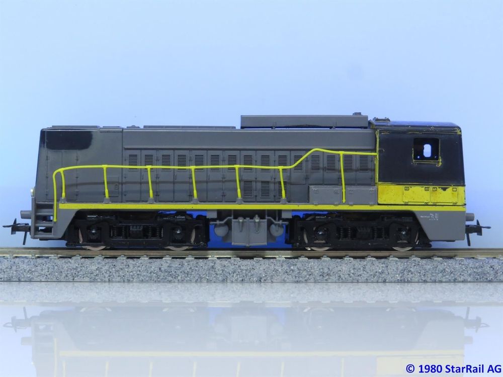 Roco 4155 Diesellok NS Serie 2200-2300 grau/gelb Ep. IV DCC (Gebraucht) in Ennetbaden für CHF 29 ...
