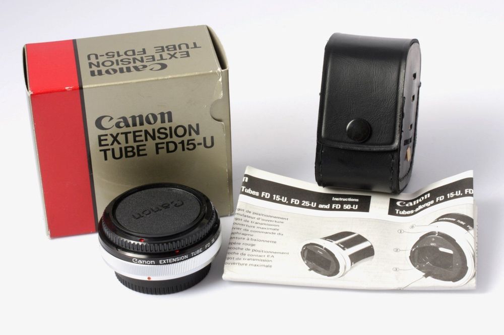 Canon FD, Tube d'extension FD15-U | Kaufen auf Ricardo