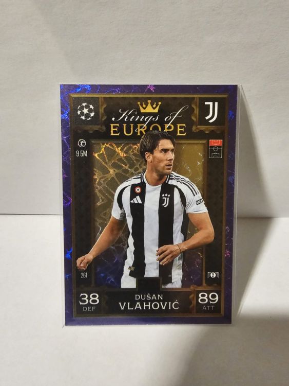 Match Attax Extra Dusan Vlahovic Purple Parallel (Gebraucht) in Arbon ...