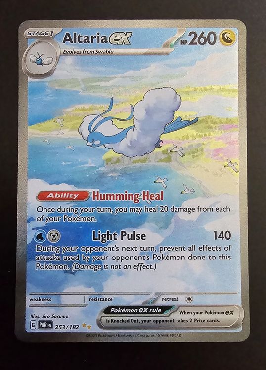 Carte Pokémon Altaria EX 253/182 quasi neuve (Neu (gemäss Beschreibung ...