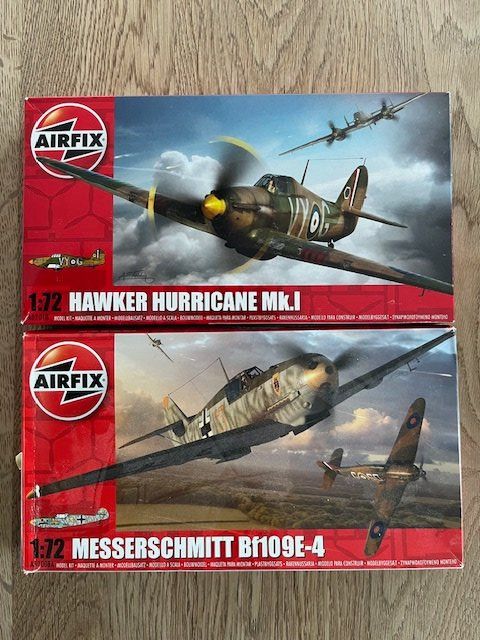 Messerschmitt 109 E und Hurricane MK Airfix 1:72 Neuund OVP | Kaufen auf Ricardo