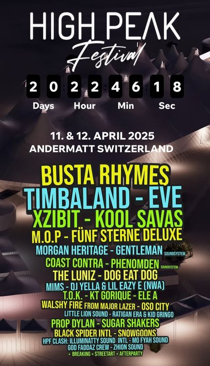 2 High Peak Festival Weekend Tickets | Kaufen auf Ricardo