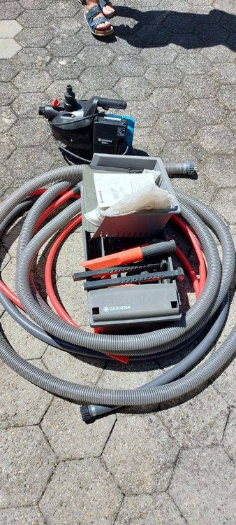 Teichschlammsauger-Set Gardena Typ 3000/4 (Gebraucht) in Kyburg-Buchegg ...