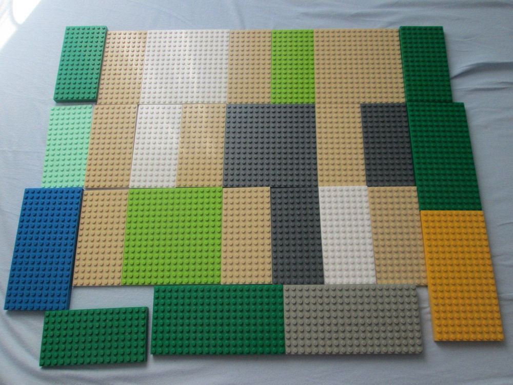 26 mittlere dünne und dicke Lego Platten | Acheter sur Ricardo