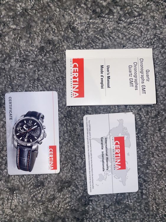Certina ds chronograph sauber F1 team limited edition | Acheter sur Ricardo