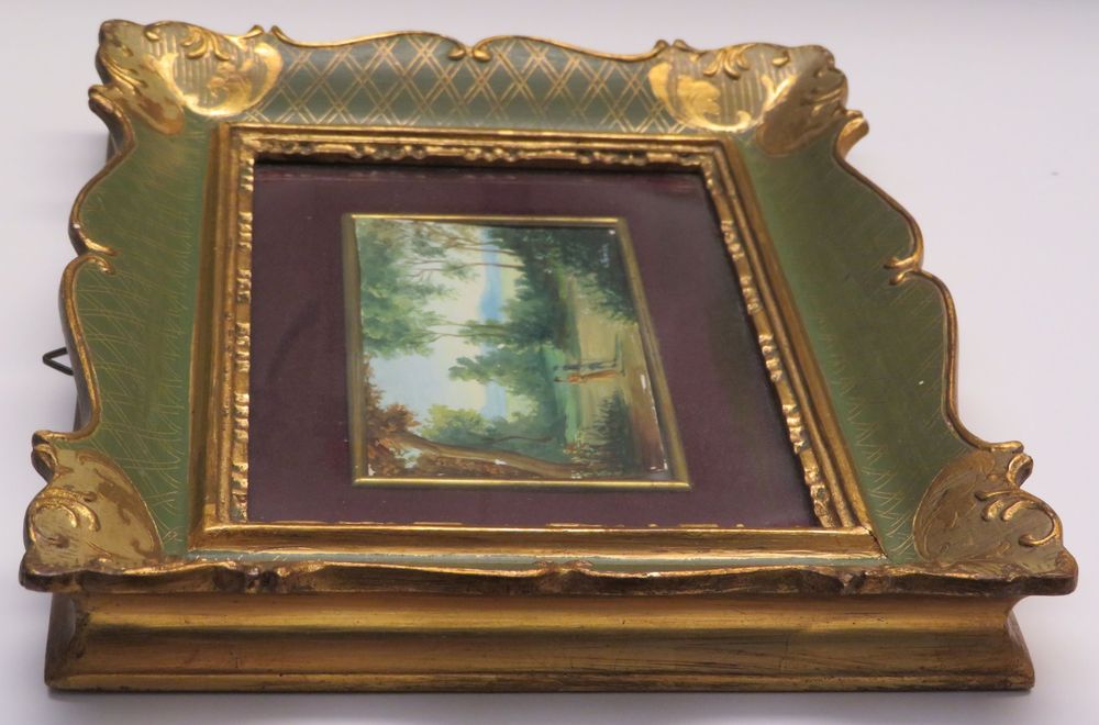 Ölgemälde, Original-Vedute von V. Fenier (II) (Gebraucht) in Oberriet ...