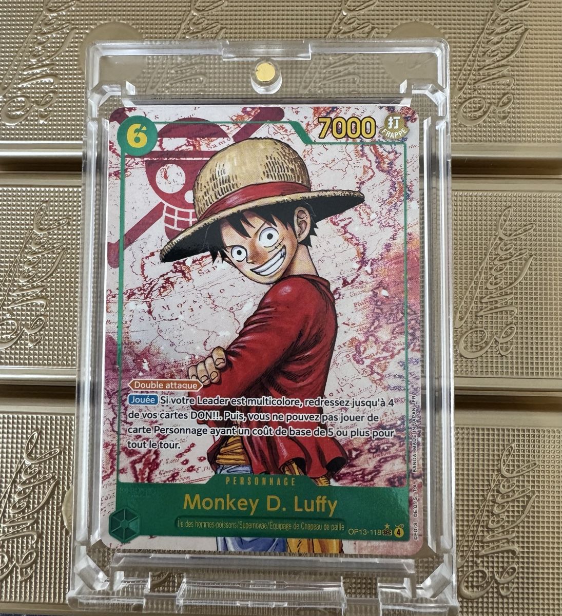 Monkey D. Luffy OP13-118 SEC One Piece Card Game (Neu (gemäss ...