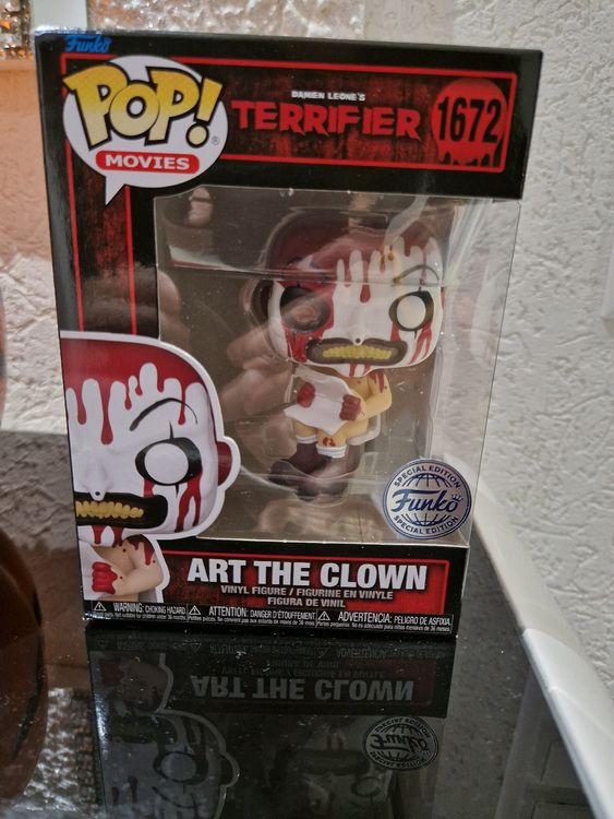 FUNKO art the clown / Terrifier EXCLUSiVE (Neu und originalverpackt) in ...