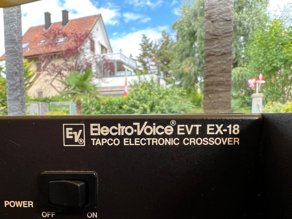 Electro-Voice EVT EX-18 EV Tapco Electronic Crossover (Gebraucht) in ...