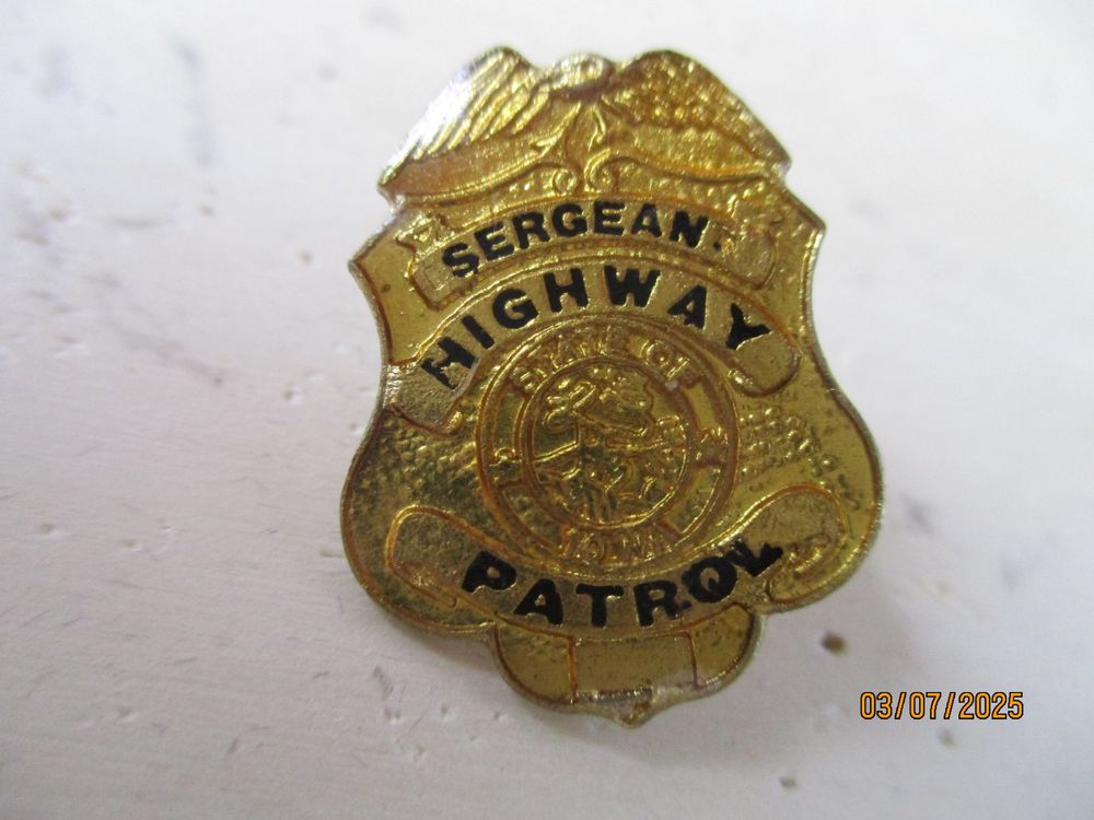 Sergeant Highway Patrol Pin (Neu (gemäss Beschreibung)) in Felsberg für ...