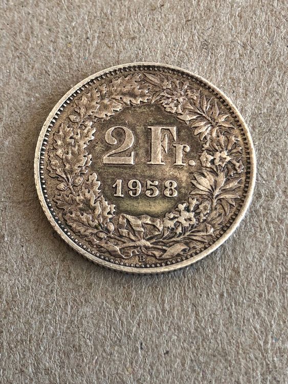 2 Fr. 1958 | Kaufen auf Ricardo
